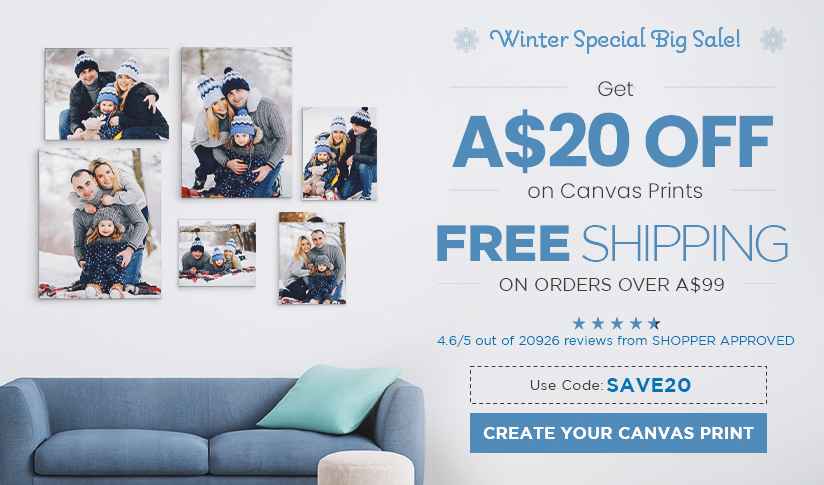Cheap Canvas Prints - Save 85% Off Today | CanvasChamp