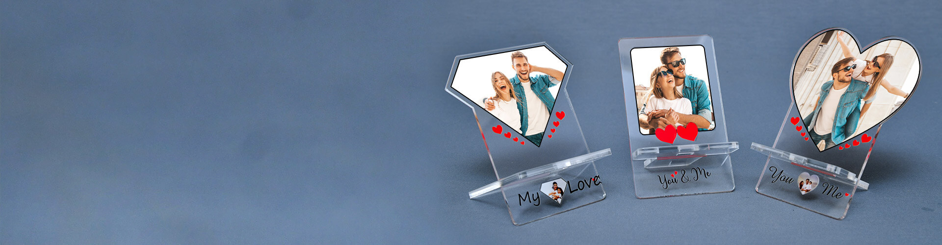 Personalised Acrylic Mobile Stand AU | CanvasChamp