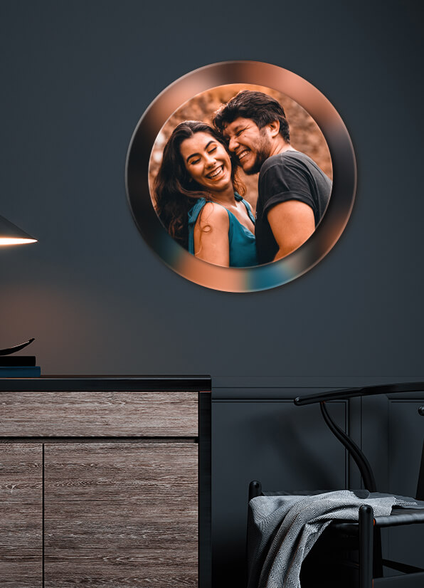 Double Layered Custom Acrylic Frame | CanvasChamp